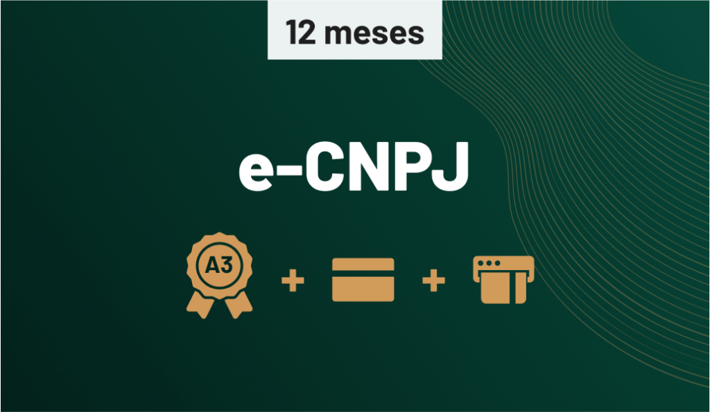 e-CNPJ A3 – com Smart Card e Leitora – SESCAP-PR