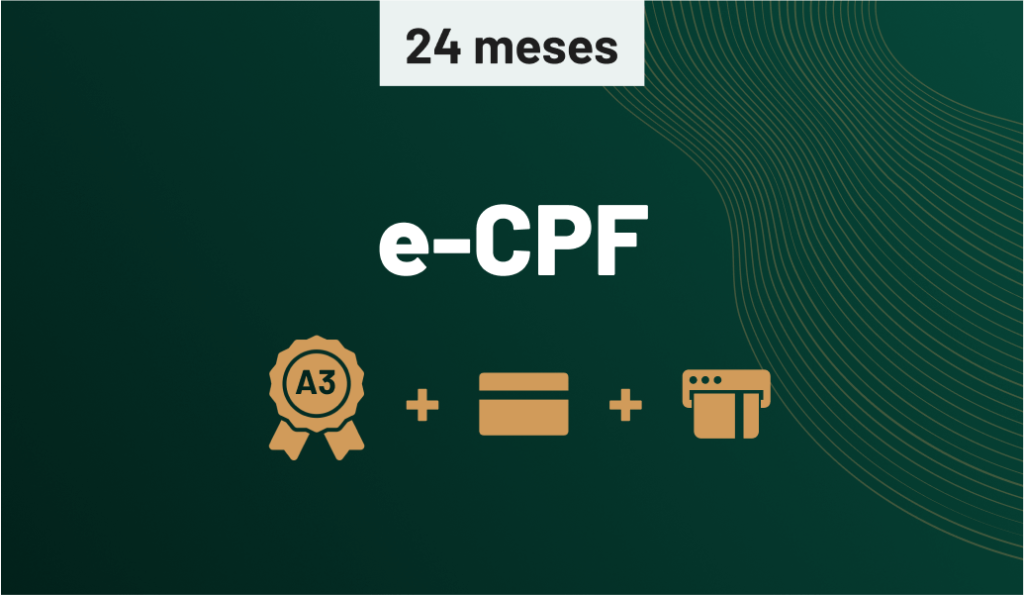 e-CPF A3 – com Smart Card e Leitora – SESCAP-PR